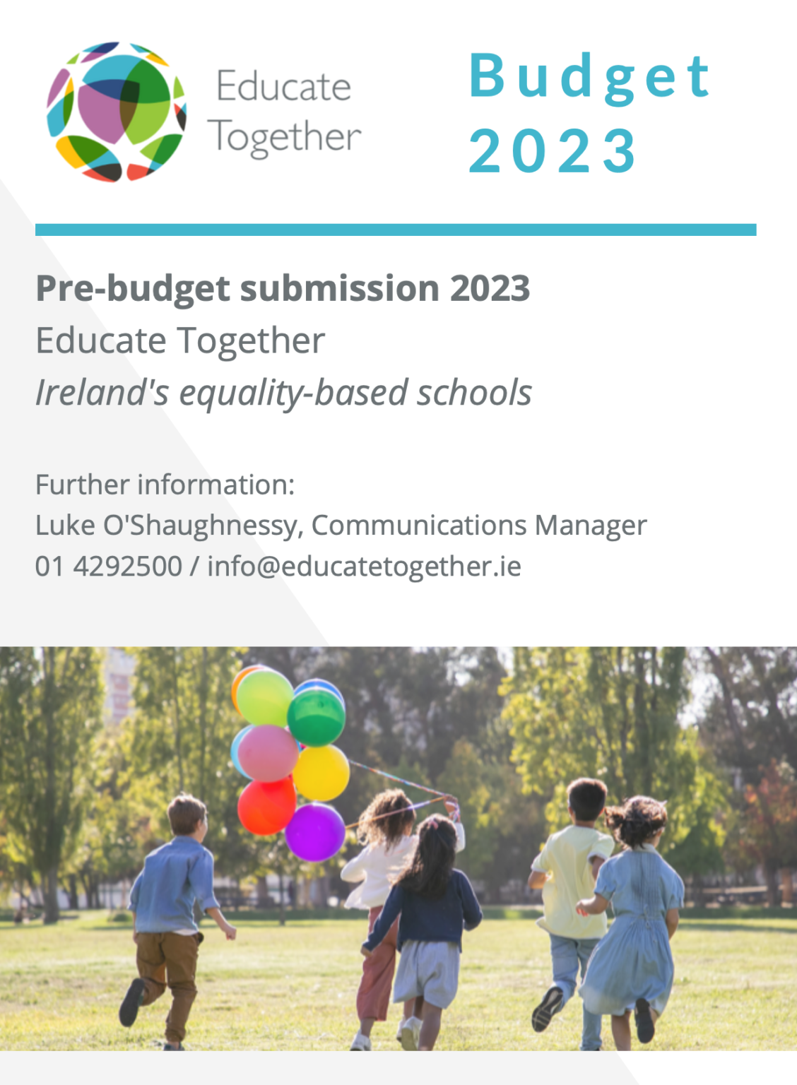Educate Together calls for much-needed investment in Irish education in ...