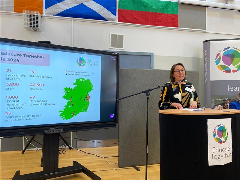 2024 Educate Together AGM Delegates Warmly Welcomes The First Catholic 2024 Educate Together AGM Delegates Warmly Welcomes The First Catholic