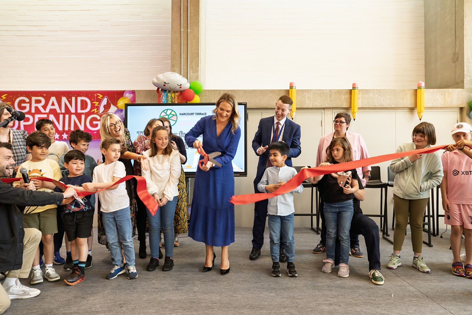 Minister McEntee opens Harcourt Terrace ETNS state-of-the-art new ...